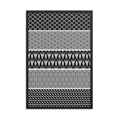 Ancient Assyrian Patterns Wall Art Series 2 Artwork Portfolio Of