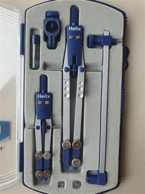 Helix Universal Locking Compass 10 X Helix Precision Ensemble De Dessin