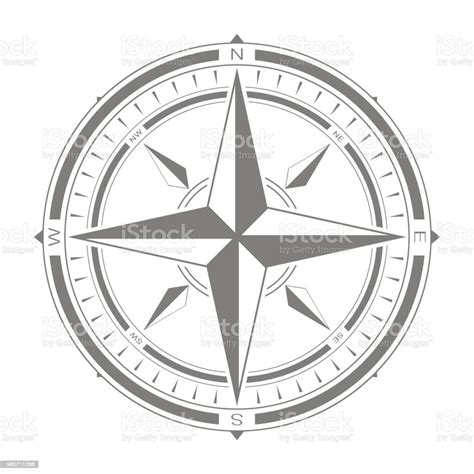 Vector Compass Rose Stock Illustration Download Image Now Adventure Ancient Antique Istock