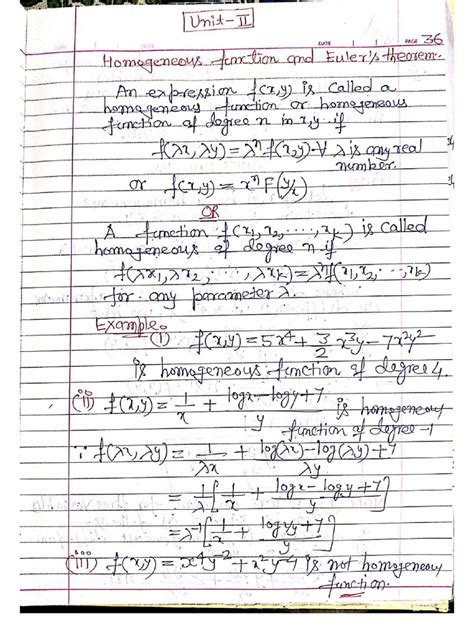 s 1 homogeneous function and eulers theorm copy pdf