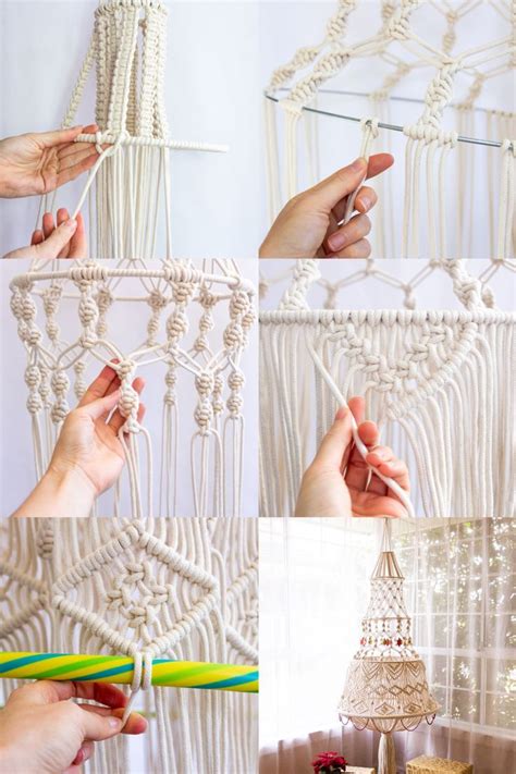 Large Macrame Christmas Tree Pattern Vintage Macrame Patterns Macrame Plant Hanger Patterns