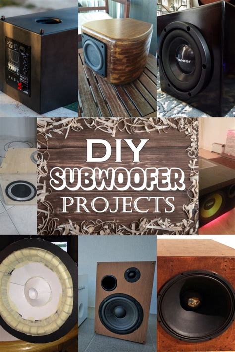 21 DIY Subwoofer Projects You Can Build Today DIYnCrafty