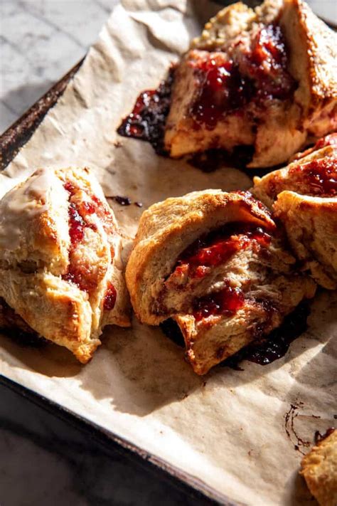 Layered Raspberry Scones Half Baked Harvest