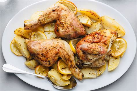 Greek Lemon Garlic Chicken Kotopoulo Skorthato Recipe