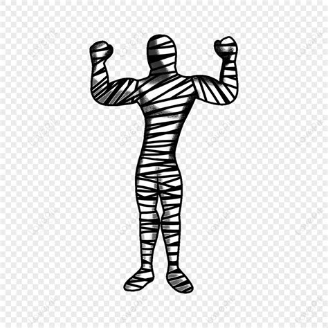 Muscle Mummy Clip Art Bandage Muscles Strong Clipart Mummy Art Png