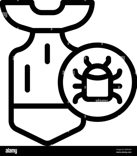 Bug Hacker Attack Icon Outline Vector Virus Data Criminal Cyber Stock Vector Image And Art Alamy