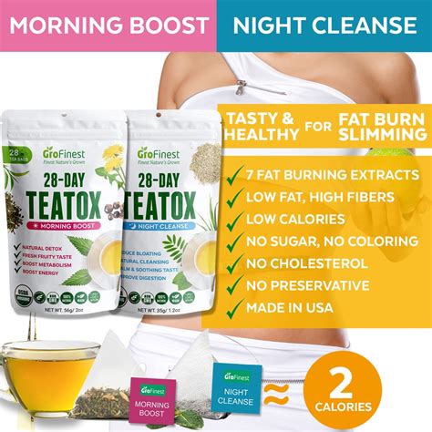 28 Day Teatox Detox Weight Loss Tea Skinny Slimming Fat Burn Cleanse
