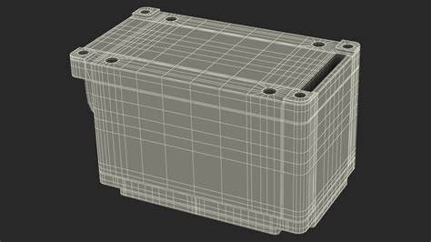 Push Button Industrial Switch 3d Model 29 3ds Blend C4d Fbx Max Ma Lxo Obj Free3d