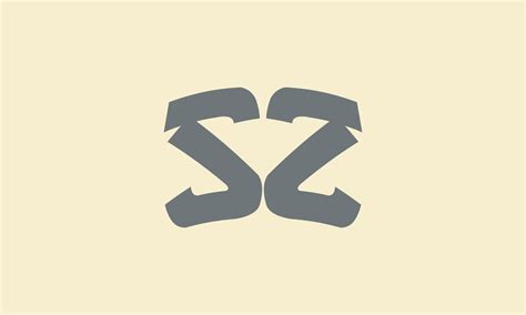 Alphabet Letters Initials Monogram Logo Sz Zs S And Z 22482358 Vector Art At Vecteezy