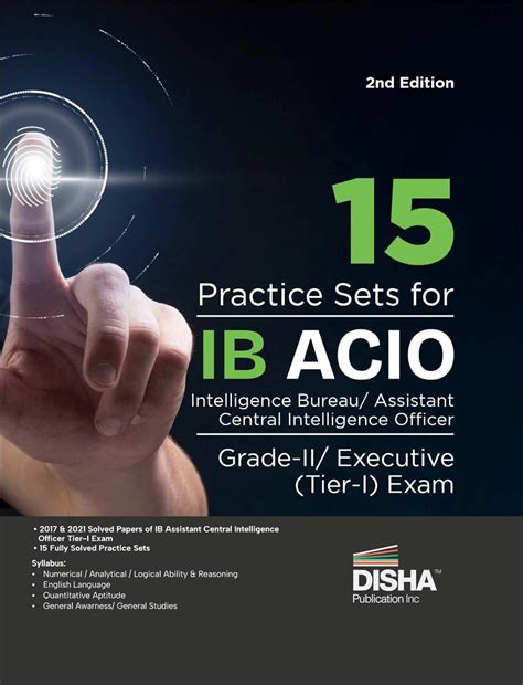 15 Practice Sets For Ib Acio Intelligence Bureau Assistant Central Int