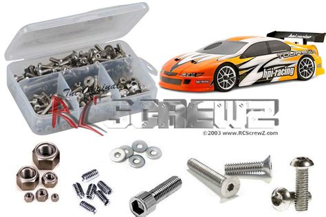 Hpi026 HPI RS4 3 EVO RTR Stainless Steel Screw Kit RCScrewZ Hobbies