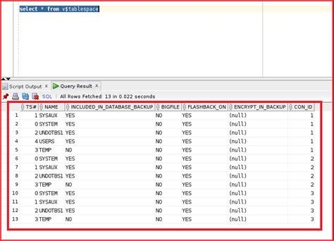 How To Check Tablespace Size In Oracle At Francine Fitzgerald Blog