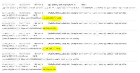 Ip Blacklist Mulesoft Api Manager Ootb Policy Configuration