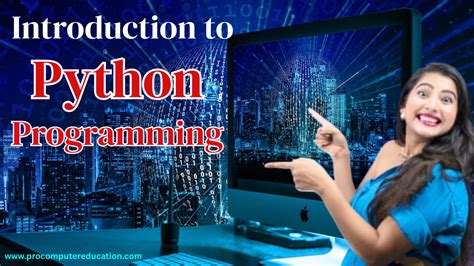Introduction To Python Programming Pro Computer Education