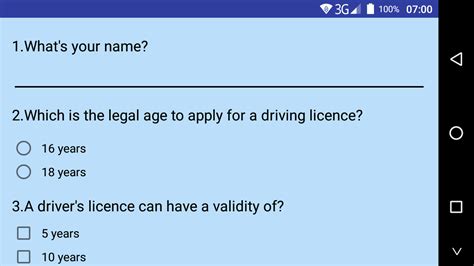 github corinaarmasu rodrivinglicencequiz android basics nanodegree