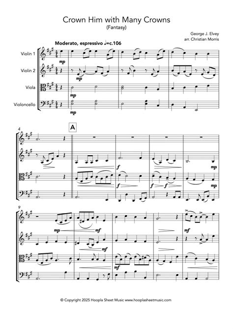 Silent Night Soft Samba String Quartet Hoopla Music