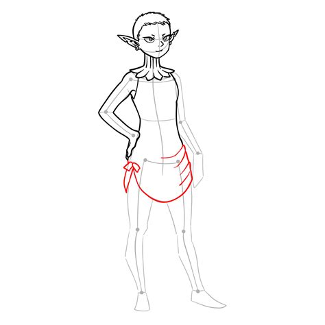 How To Draw Otta From Dungeon Meshi Sketch The Elven Archer