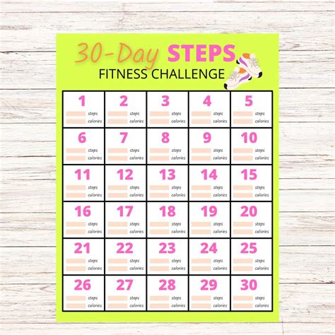 30 Day Steps Fitness Challenge Mummy Its OK