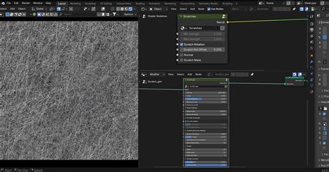 Scratch Texture Generator Geometry Nodes Tutorials Tips And Tricks