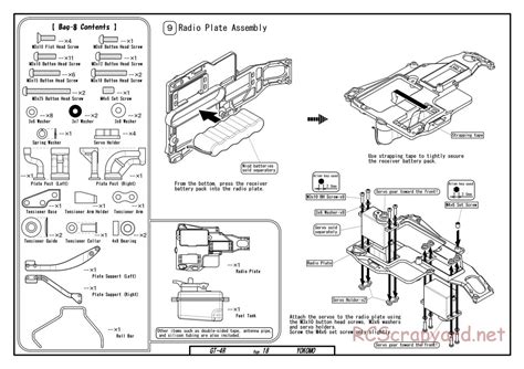 Yokomo GT 4R Instruction Manual GT4R RCScrapyard Radio Controlled Model Archive