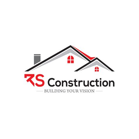 Design De Logo Sérieux Haut De Gamme Construction Pour Rs