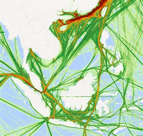 Mapping Global Shipping Density From Ais Data The Journal Of
