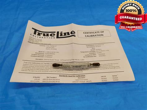 Certified 10 32 Nf 3 Spl Set Thread Plug Gage Dw18955lvr M And J