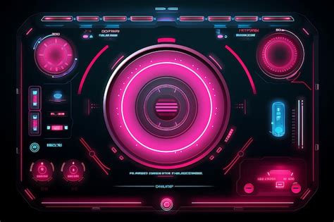 Realistic Neumorphic Design User Interface Elements Premium Ai