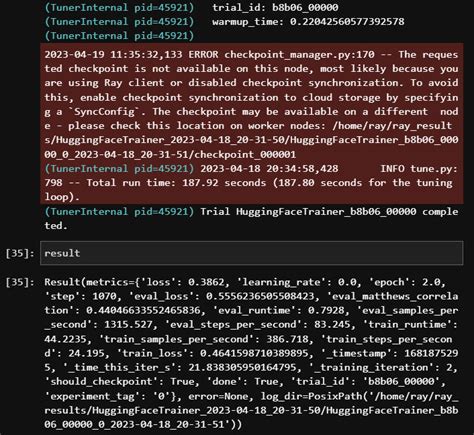 Issue On Page Ray Airexampleshuggingfacetextclassificationhtml