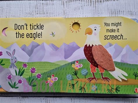 Usborne Touchy Feely Sound Books Dont Tickle The Bear купить в
