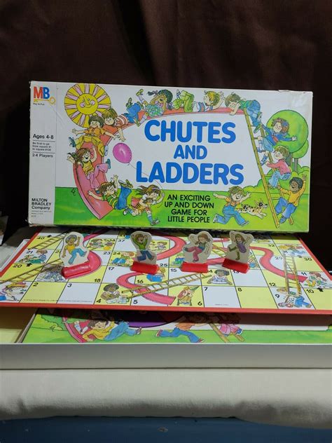 Mavin Vintage Original 1979 Chutes And Ladders Board Game Milton Bradley Complete