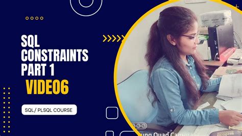 Sql Constraints In Hindi Part 1 Dbms Youtube