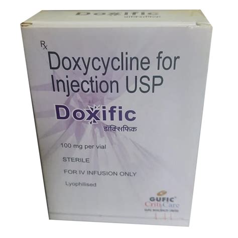 Doxycycline Injection USP At Vial Doxycycline Injection In New