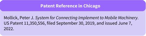 How To Cite A Patent APA ACS CSE Chicago Styles For Research