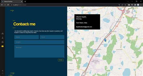 Github Utkarsh3010personal Portfolio Personal Portfolio Using Reactjs