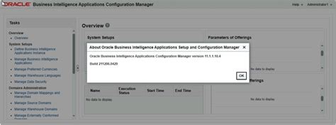 Oracle Bi Applications 12c111110 Installation Roadmap