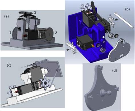 Different Views Of The Three Dimensional Design Of The Prototype A Download Scientific
