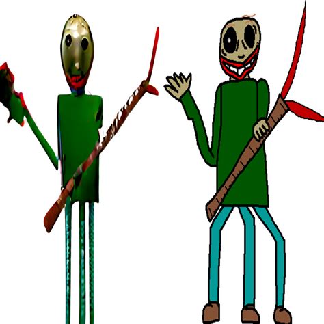 Creepy Baldi Ai Vs My Drawing By Toonsthegameryt On Deviantart