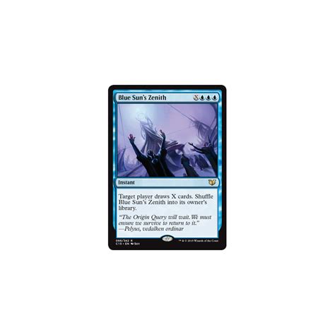 Blue Suns Zenith Commander 2015 Big Orbit Cards
