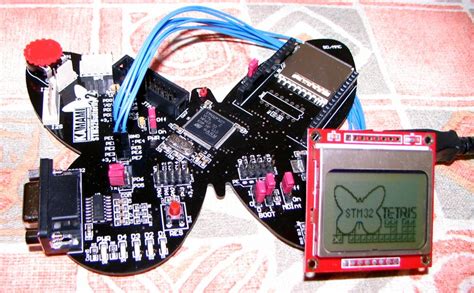 Mikrokontrolerpl Portal Dla Elektroników CzĘŚĆ 2 Stm32butterfly2 Tetris Na Stm32