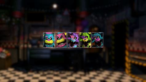 Ucn Icons Based On The 5 Blacklight Funko Plushies They Are Basically