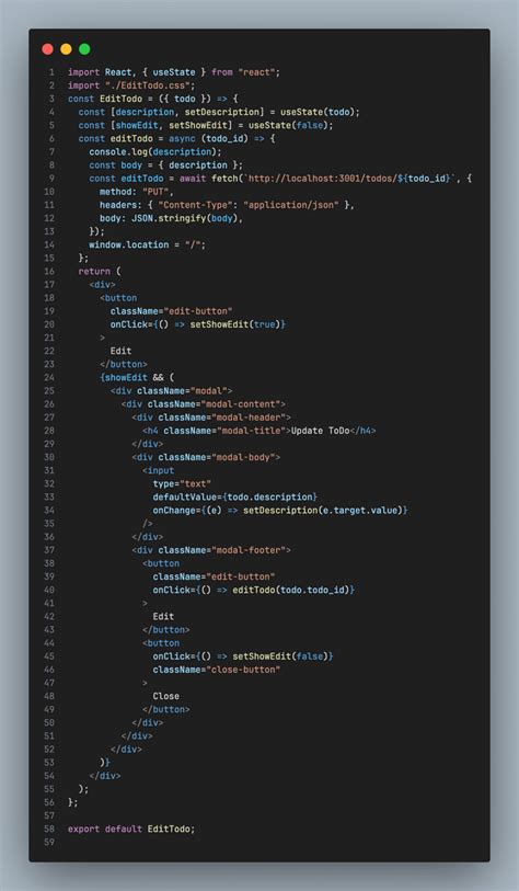 Weird Bug When Updating A Todo Info In Comments Rreact