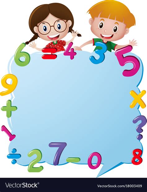 Math Border Template