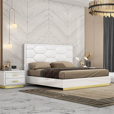 🛒 Ліжко 1 8 ІНФІНІТІ білий 🇺🇦 Dizayner®