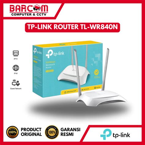 Jual Tp Link Wireless Router Tl Wr840n 300mbps Router Access Point Extender Wisp