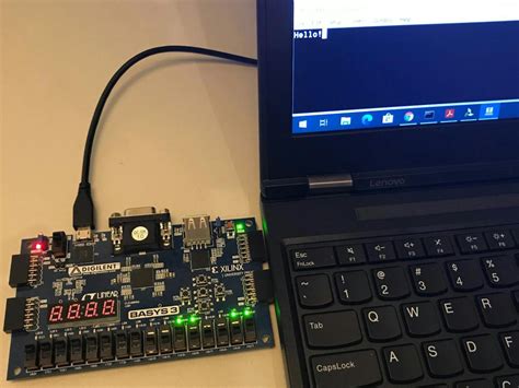 Uart Interface In Vhdl For Basys3 Board Alexey Sudbin