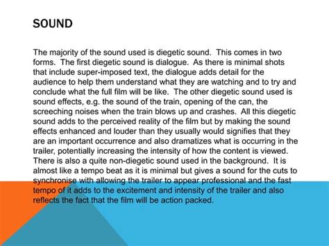 Theatrical Trailer Analysis Source Code PPT