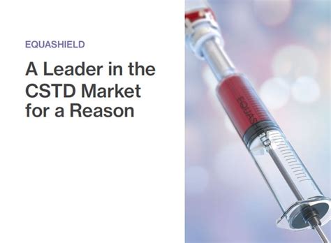 Equashield Closed System Transfer Device Equashield Europe Posted On The Topic Linkedin