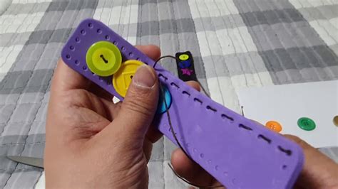 단추 책갈피 만들기 Youtube