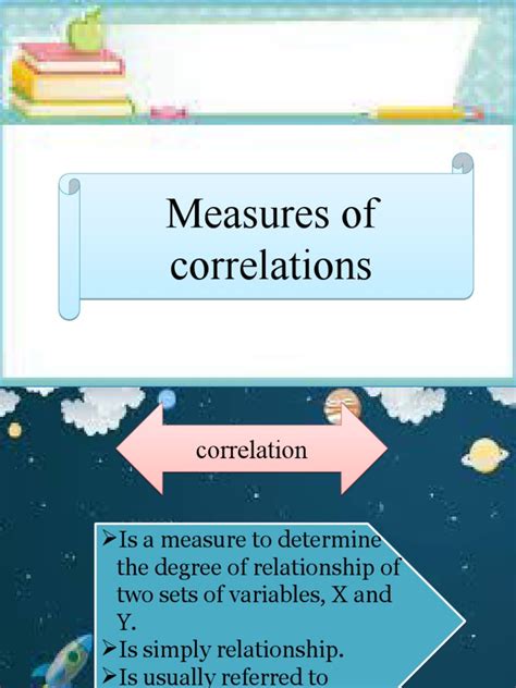 Measures Of Correlations Measures Of Correlations Pdf Correlation And Dependence